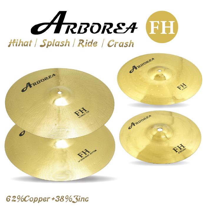 Jual Cymbal Set Arborea FH / Set Cymbal / Arborea FH SIMBAL DRUM IMPORT ...