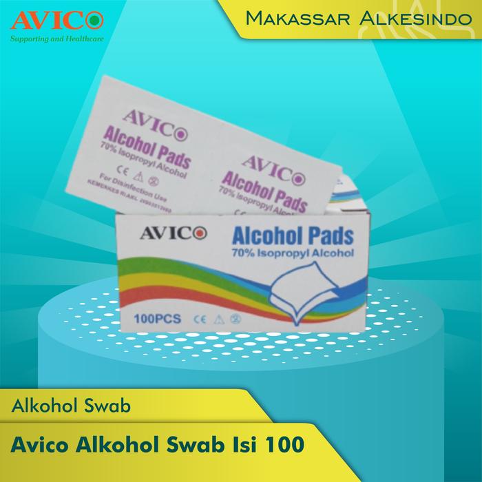 Jual Avico Alkohol Swab Isi 100 pcs - Kota Makassar - makassar ...