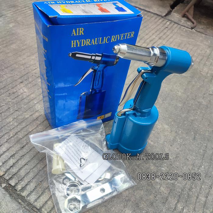 Jual Alat Tembak Paku 3/16 Inch Tang Rivet Angin Air Hydraulic Riveter ...