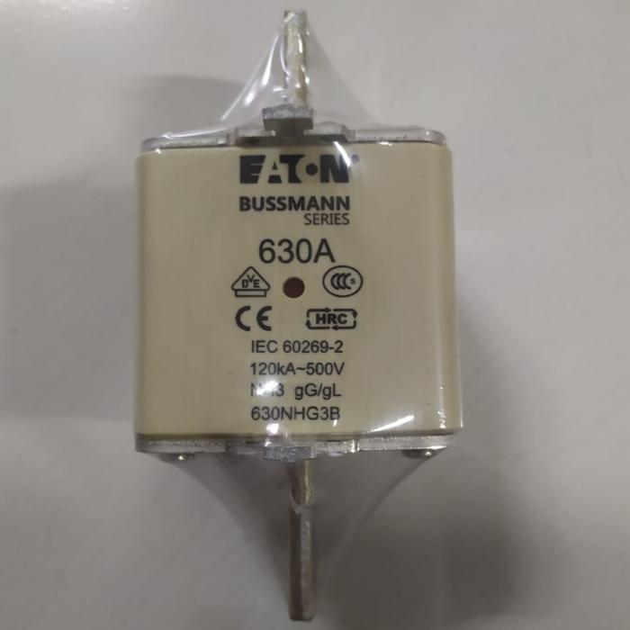 Jual Bussman NH3 630A gG/gL NT Fuse Sekring / Pemutus Arus 630NHG3B ...