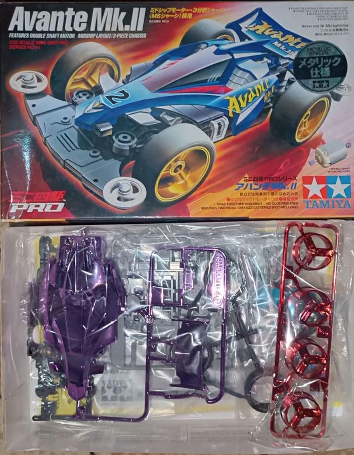 Jual Tamiya Mini 4WD 18614 - Avante MK.II Purple Metallic Special JDM ...
