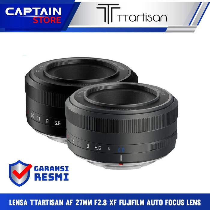 Jual TTARTISAN lensa TTartisan AF 27mm f2.8 XF Fujifilm Auto Focus Lens ...
