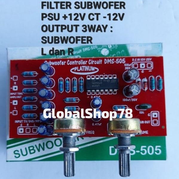 Jual KIT PCB PRE AMP SUBWOOFER PREAMP DMS 505 PLATINUM - Jakarta Barat - GlobalShop78 | Tokopedia