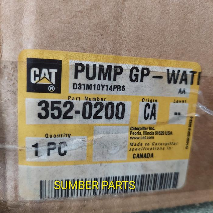 Jual 3520200 352-0200 Pump Gp Water Cat Asli - Jakarta Pusat - Sumber ...