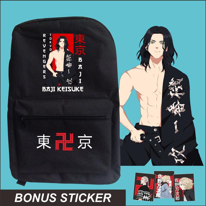 Jual Tas Sekolah Ransel Anime Tokyo Revengers Keisuke Baji - Kota ...