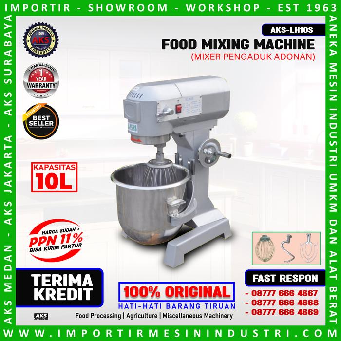 Jual Planetary Dough Mesin Mixer AKS LH10HS / LH-10HS / Alat Mixer ...
