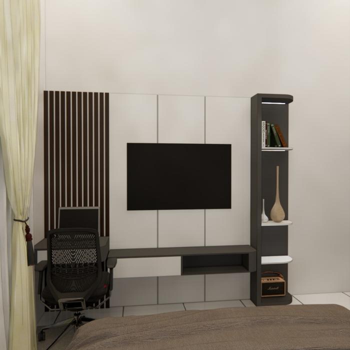 Jual DP Backdrop TV | Wall Panel | Meja Kerja Custome Bpk Dwi - Jakarta ...