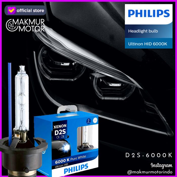 Promo LAMPU MOBIL PHILIPS D2S ULTINON HID 6000K 35W Cicil 0% 3x ...