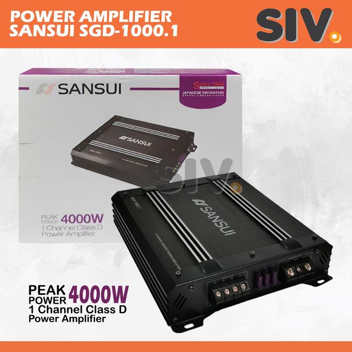 Jual Power Amplifier Sansui SGD-1000.1 Monoblock Amplifier - Jakarta ...
