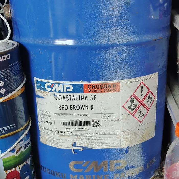 Jual Cat Anti Fouling Chugoku Korea/ AF Kapal/ Cat anti kapang - Jakarta Utara - TeknikMarine ...