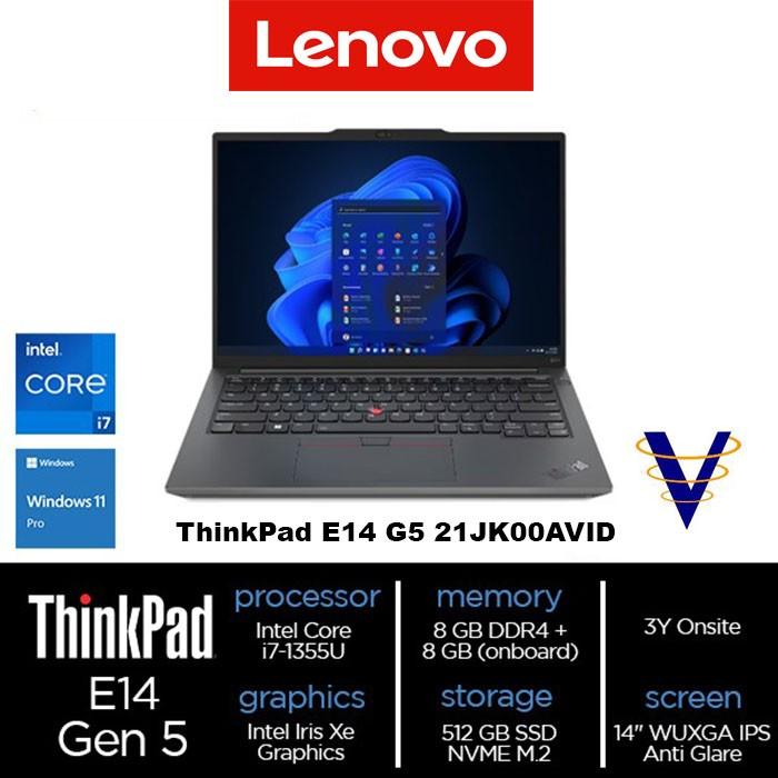 Jual LENOVO THINKPAD GEN 5 CORE i7-1355U 16GB 512GB SSD IRIS XE W11Pro ...