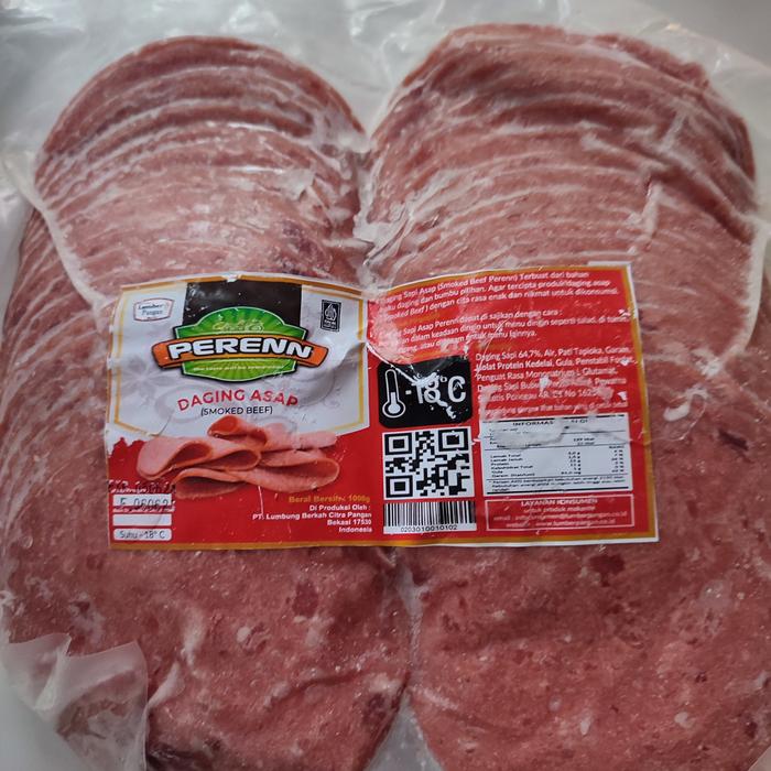 Jual PERENN - SMOKED BEEF (DAGING ASAP) BULAT 1kg - Kota Tangerang ...
