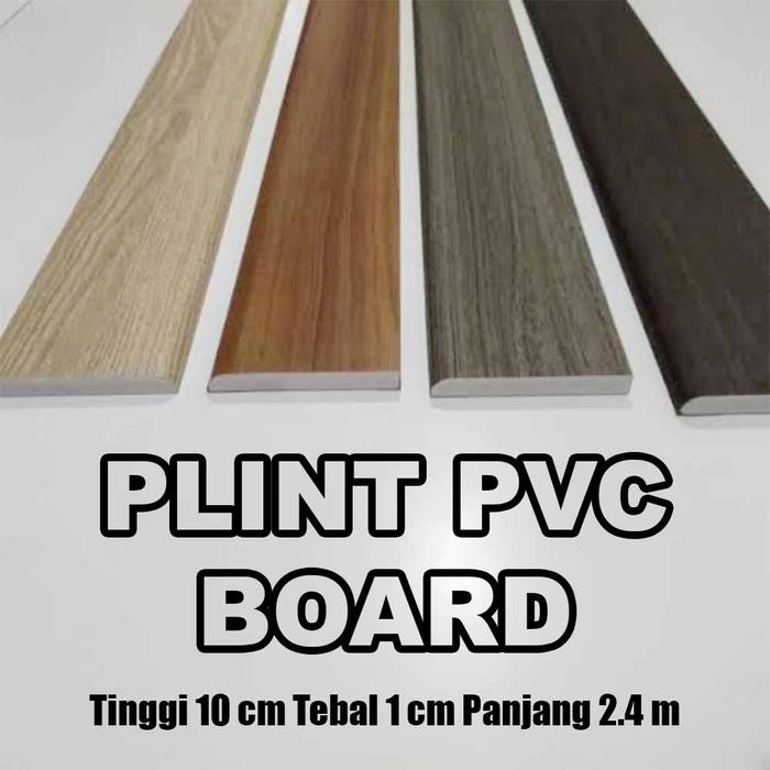 Jual Plint PVC Board Padat / Plin List Lantai / Skirting / Aksesoris ...