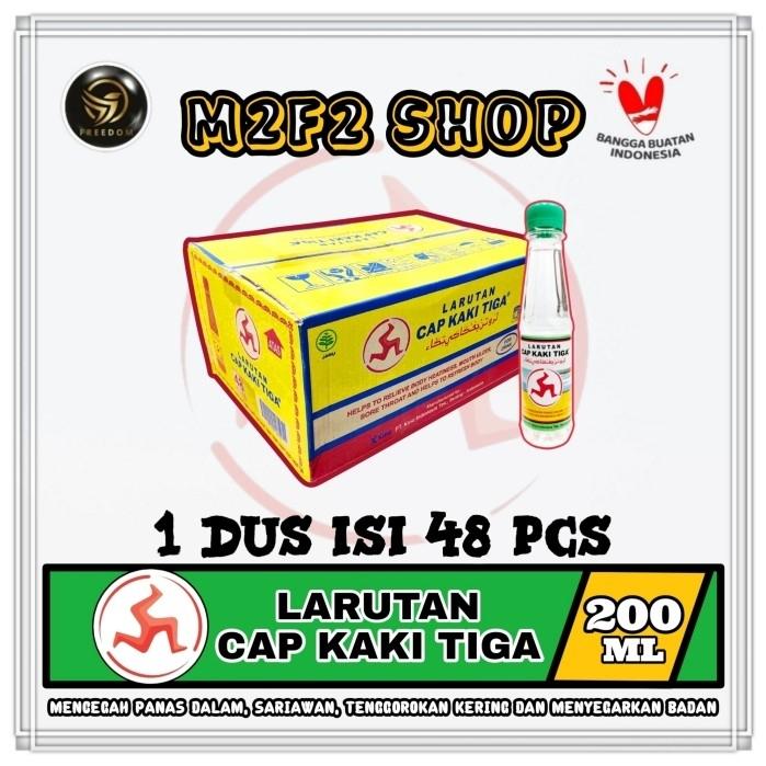 Jual Larutan Penyegar Cap Kaki Tiga Botol Rasa Original - 200 ml - Jakarta Pusat - M2F2 Shop ...