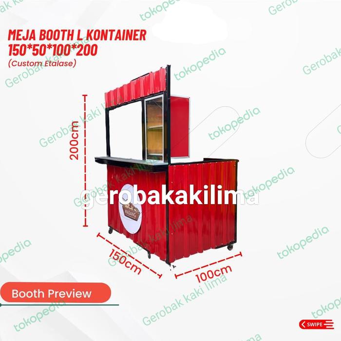 Jual Booth kontainer - booth es teh - booth cilok - Kab. Klaten ...