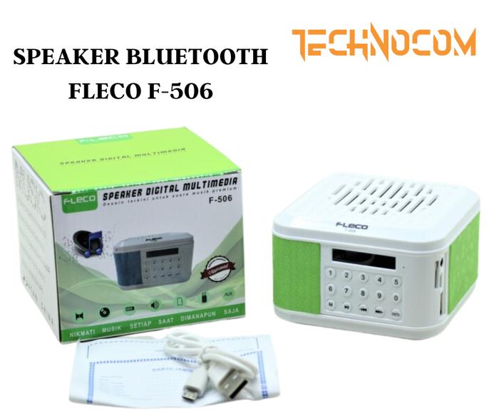 Jual Speaker Fleco Bluetooth F-506 MP3 - Kota Kendari - Technocom Kendari | Tokopedia