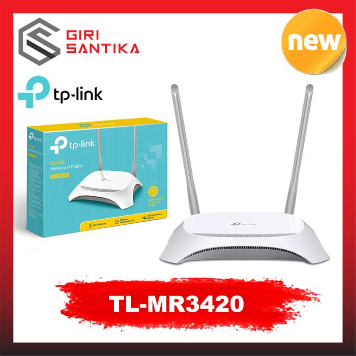Jual TP-LINK TL-MR3420 300Mbps Wireless N Router 3G / 4G Wireless N ...