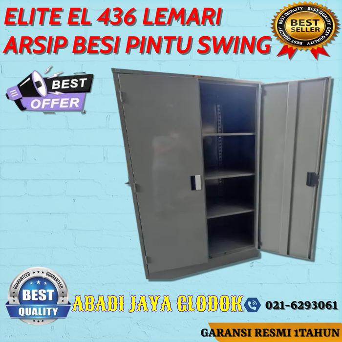Jual ELITE EL 436 LEMARI ARSIP BESI PINTU SWING - Jakarta Barat - Abadi Jaya Harco | Tokopedia