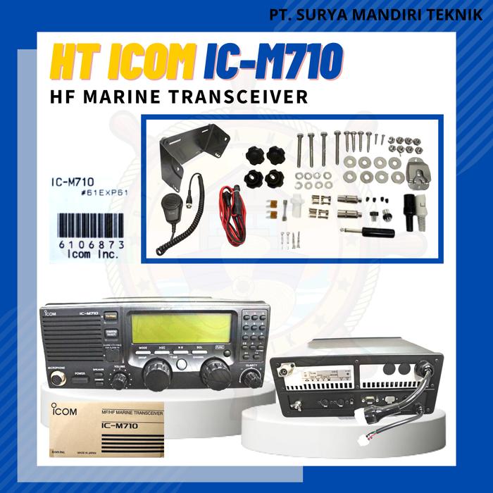 Jual HT ICOM IC-M710 HF MARINE TRANSCEIVER - Kota Surabaya - Surya ...