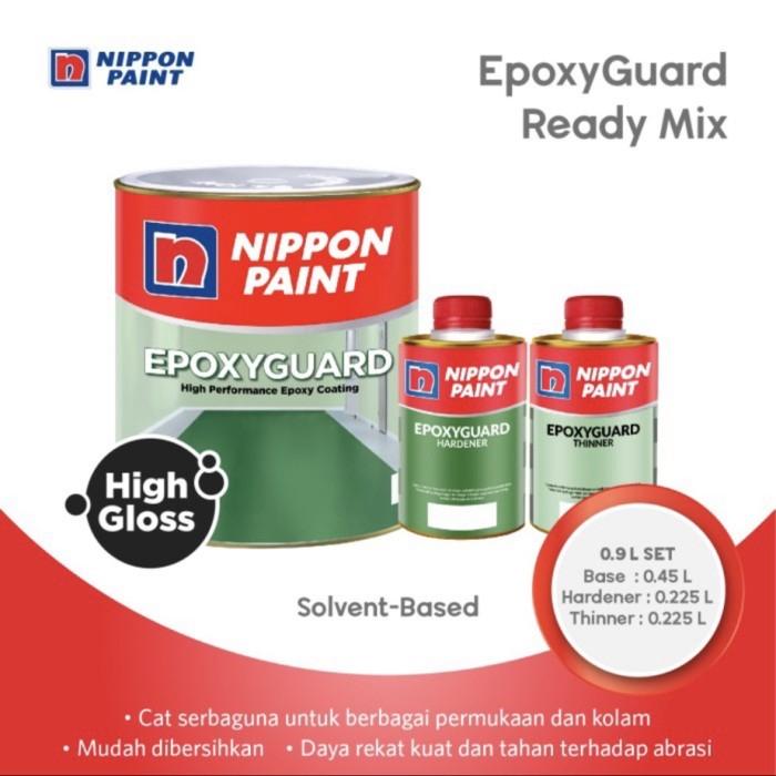 Jual Nippon epoxy guard ready mix cat lantai serbaguna 0,9 L 3 komponen ...