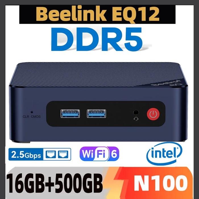 Jual Mini PC Beelink EQ12 AlderLake N100 16/500GB NVMe WiFi6 Win11Pro - Jakarta Timur - Juragan ...