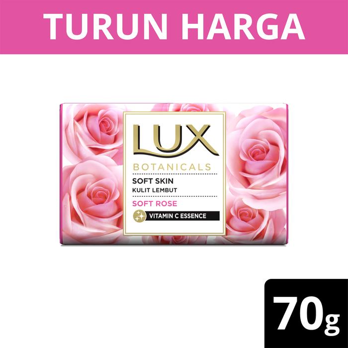 Promo Lux Botanicals Bar Soap Soft Skin Soft Rose - 75G - - Unilever ...