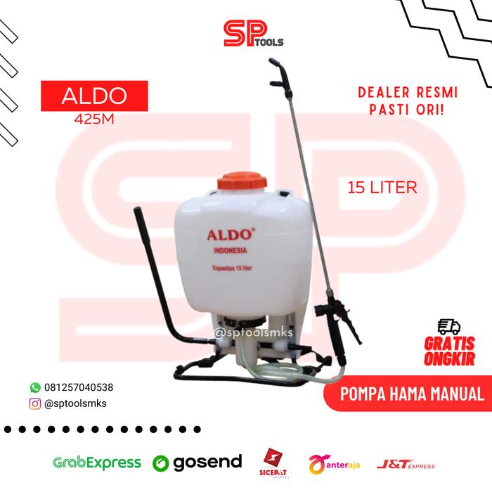 Jual ALAT SEMPROT HAMA / SPRAYER POMPA HAMA MANUAL 15L ALDO 425 - Kota ...