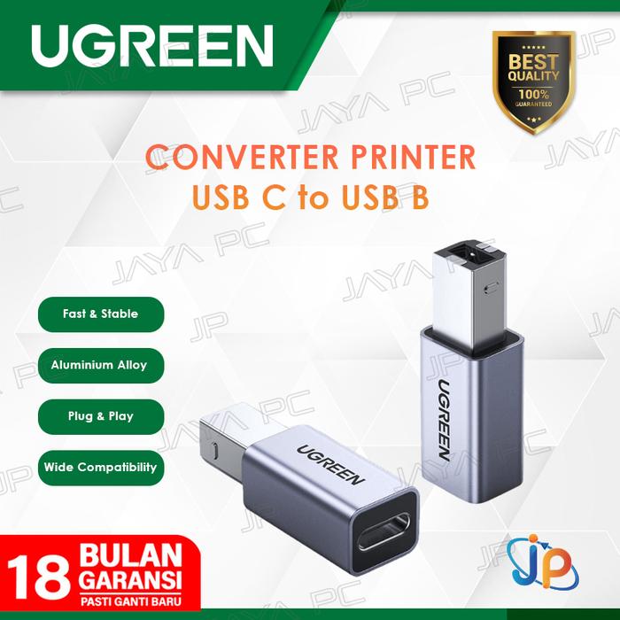 Jual UGreen 20120 Converter Printer USB To USB B 2.0 Adapter - Jakarta ...
