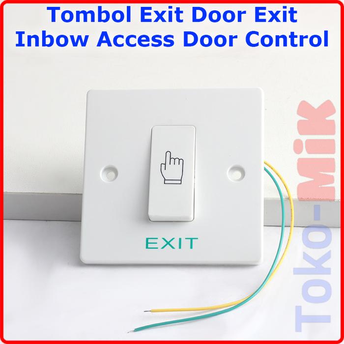 Jual Saklar Tombol Exit Pintu Keluar Access Door Exit Button Switch ...