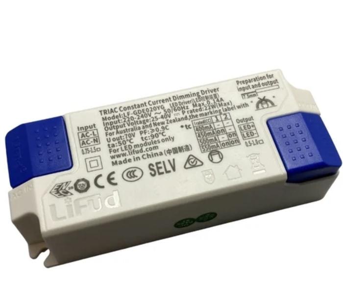 Jual LIFUD CONSTANT CURRENT DRIVER 16-22W 400-550mA 25-40V TRIAC ...
