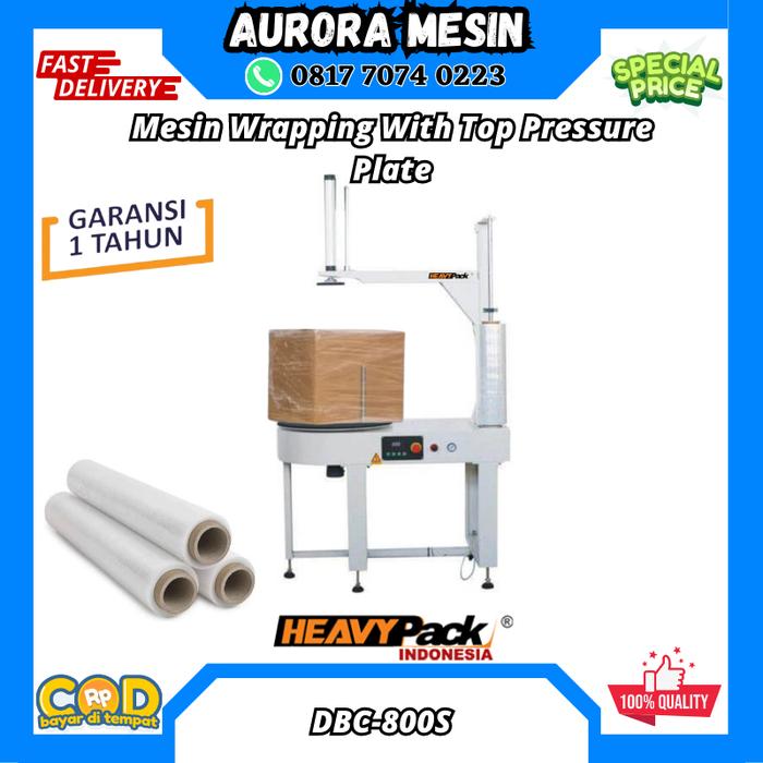 Jual MESIN PENGEMAS PLASTIK WRAPPING OTOMATIS DBC-800S HEAVYPACK ...