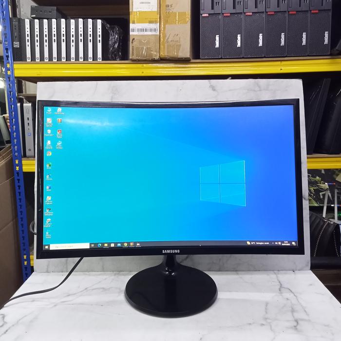 Jual MONITOR SAMSUNG CURVE 24INCH TYPE C24F390FHE PORT HDMI MURAH ...