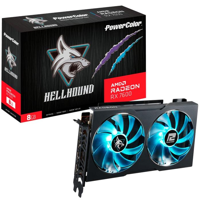 Jual POWERCOLOR RADEON RX 7600 HELLHOUND 8GB GDDR6 - Jakarta Pusat ...
