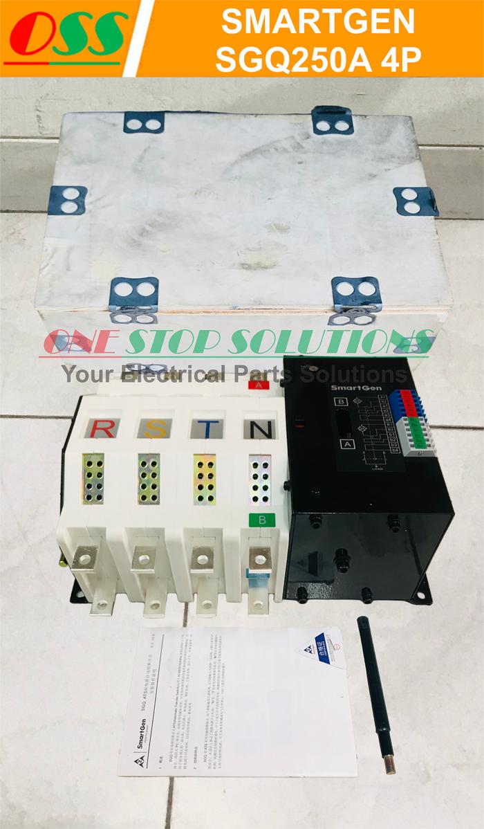 Jual SMARTGEN COS ATS SGQ250A SGQ 250A 4P 4 POLE COS MOTORIZED SMARTGEN ...