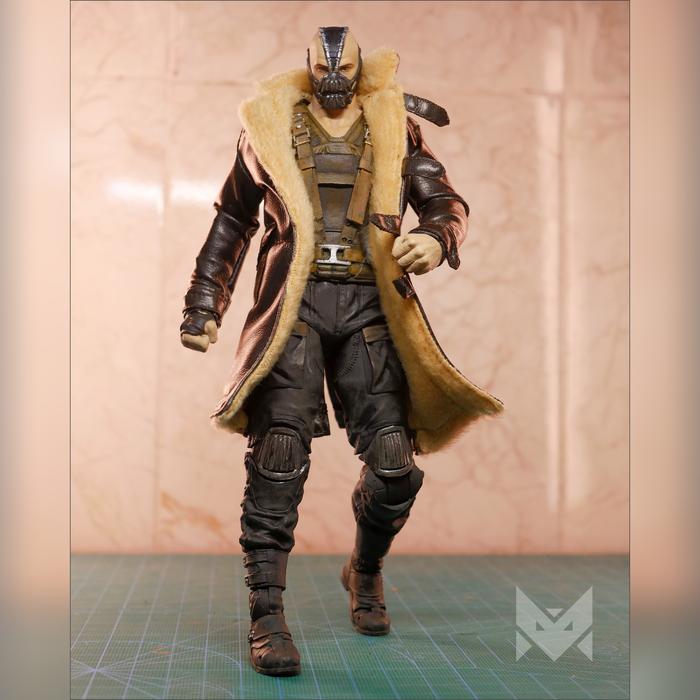 Jual 1/10 1/12 Custom Coat Kulit Leather Bulu McFarlane Bane Mezco DC ...