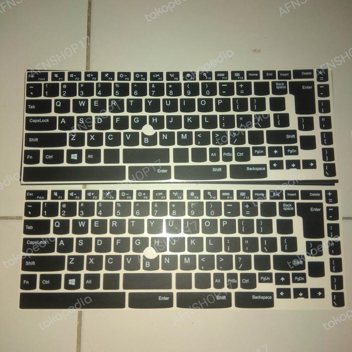 Jual STIKER STICKER KEYBOARD LAPTOP LENOVO SEMUA TYPE FULLSET 12 & 14 ...