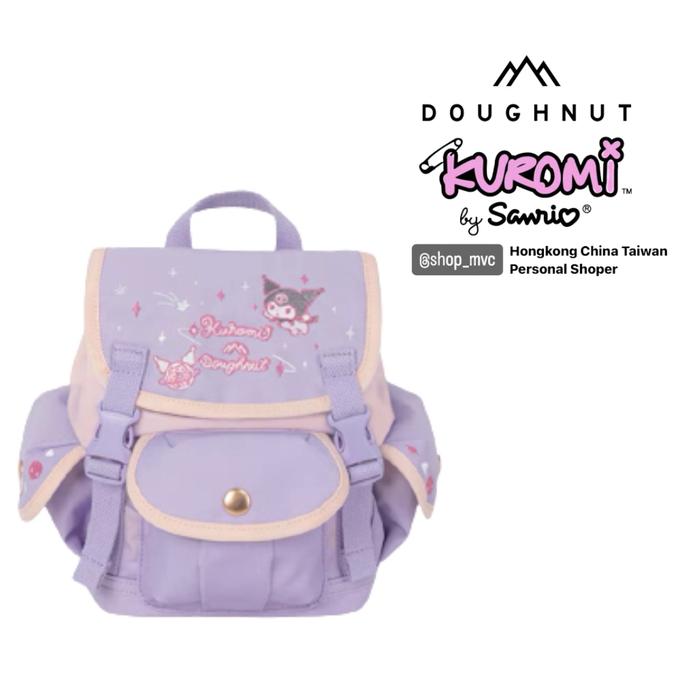 Jual Kuromi Doughnut Backpack Lighthouse Purple Authentic | Kuromi ...