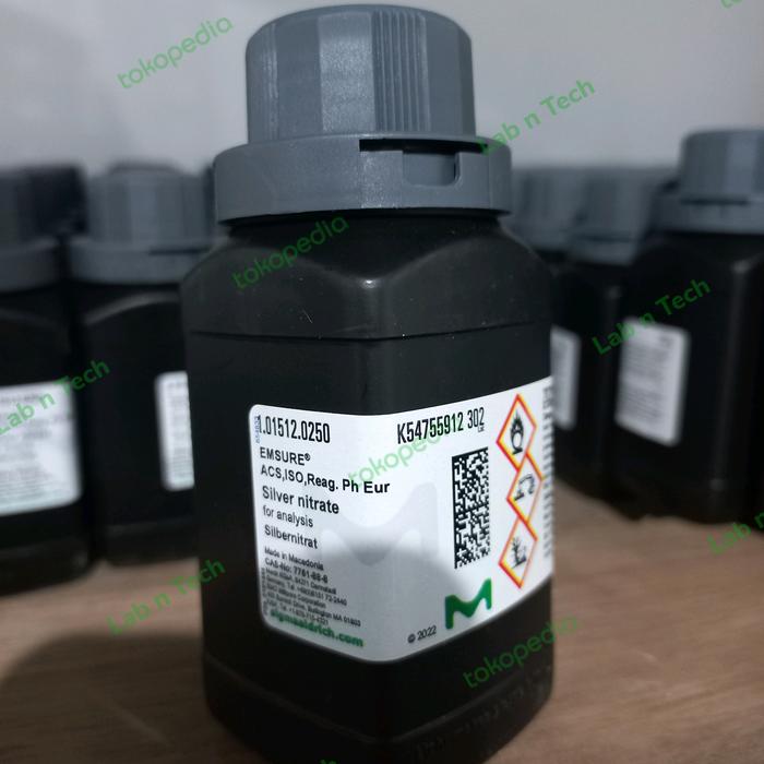 Jual 1.01512.0250 Silver Nitrate Pro Analisis 250 g AgNO3 Merck - Kota Bekasi - Lab n Tech ...