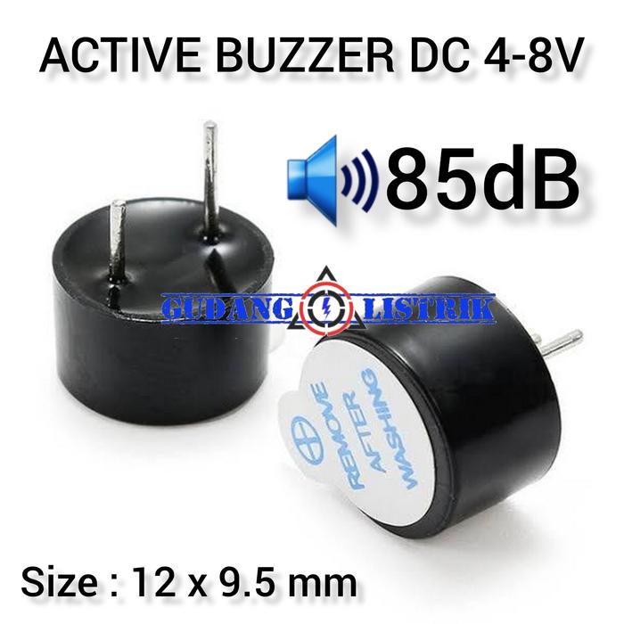 Jual Active Mini Buzzer Alarm Continues DC 5V Langsung Bunyi - Kota ...