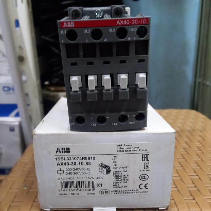 Jual Contactor/Kontaktor ABB AX40-30-10-88 220V Original - Kota Bandung - Berkahelectrikk ...