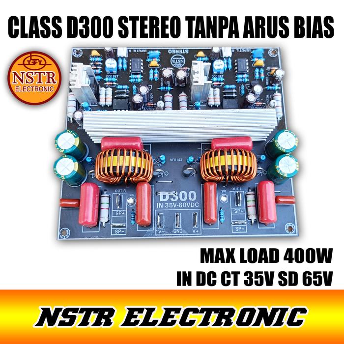 Jual CLASS D300 STEREO TANPA ARUS BIAS - Kab. Sumenep - NSTR ELEKTRONIK | Tokopedia
