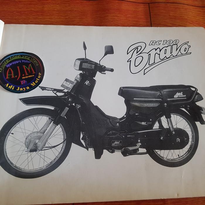 Jual Buku Part Katalog Catalog Copian Rc100 Rc 100 Spirit Sprinter ...