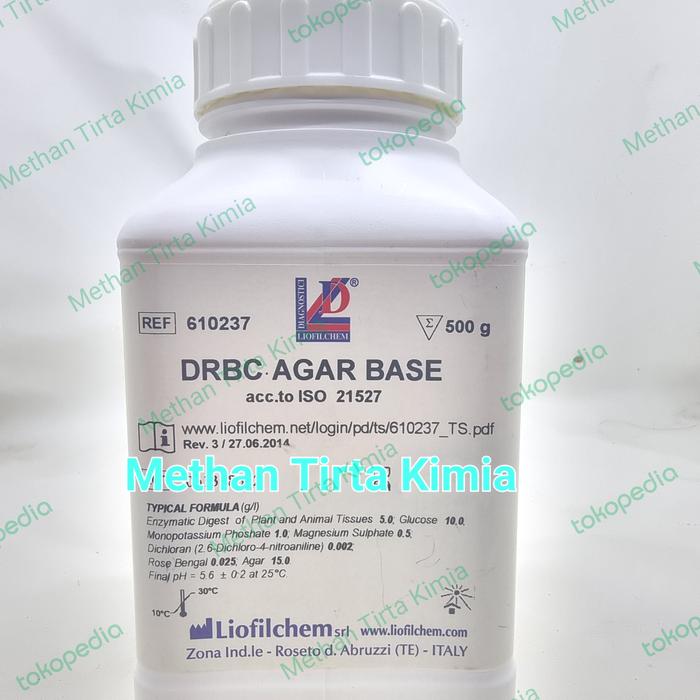 Jual DRBC Agar Base || DRBC AGAR ECER - Kota Bekasi - Methan Tirta ...