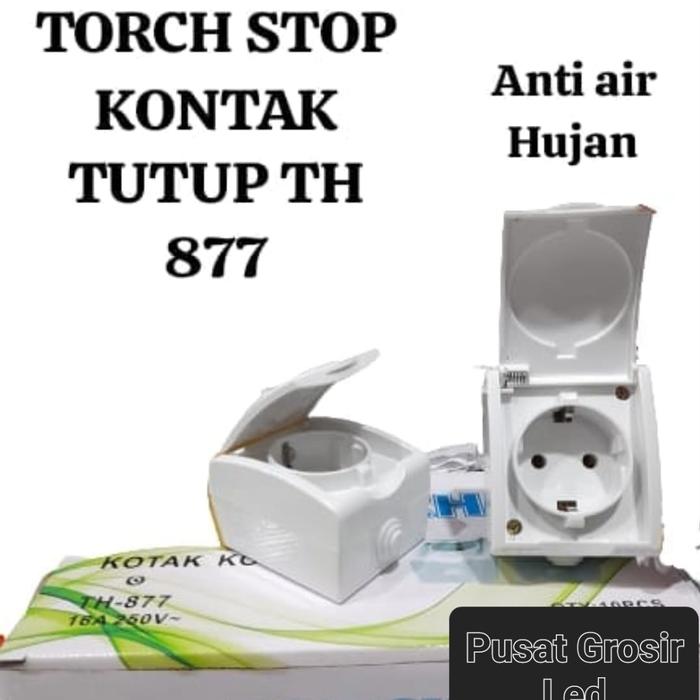Jual Stop Kontak Outbow Tutup TORCH Anti Air Hujan Waterproof SNI - Kab ...