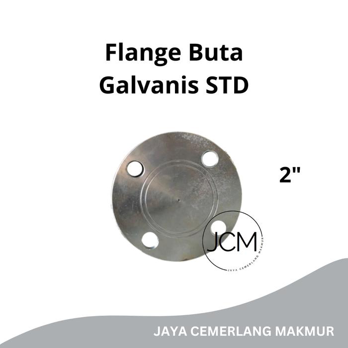 Jual Flange Buta Galvanis JIS 10K STD 2" Inch / Blind Flange Galvanized 2" - Jakarta Pusat ...