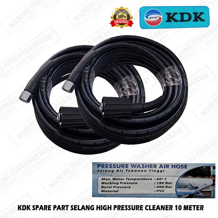 Jual Kdk Panjang 10 Meter Selang Steam Jet Cleaner High Pressure Washer ...