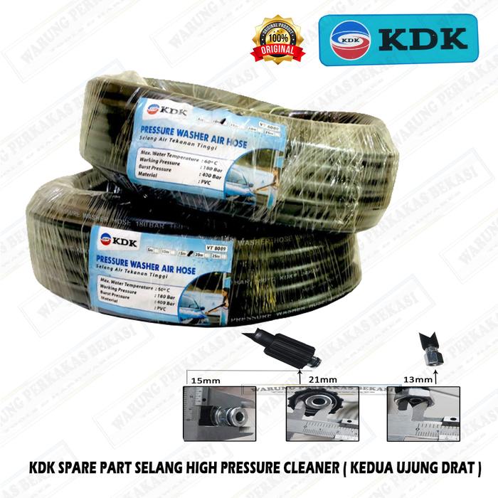 Jual Kdk Panjang 10 Meter Selang Steam Jet Cleaner High Pressure Washer ...