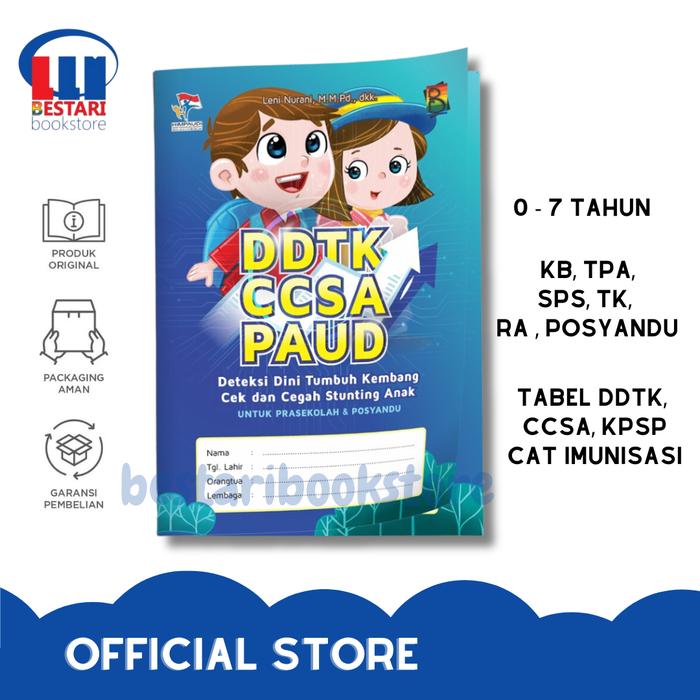 Promo Buku DDTK CCSA PAUD - Deteksi Tumbuh Kembang Anak Cegah Stunting ...