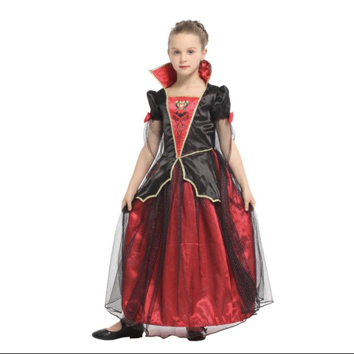 Jual kostum halloween anak gadis drakula vampir | costume vampire ...