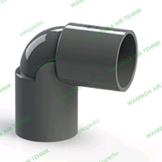 Jual elbow 3/4" inch 90°derajat PVC Rucika Tipe AW - Per Dus Isi 145 ...